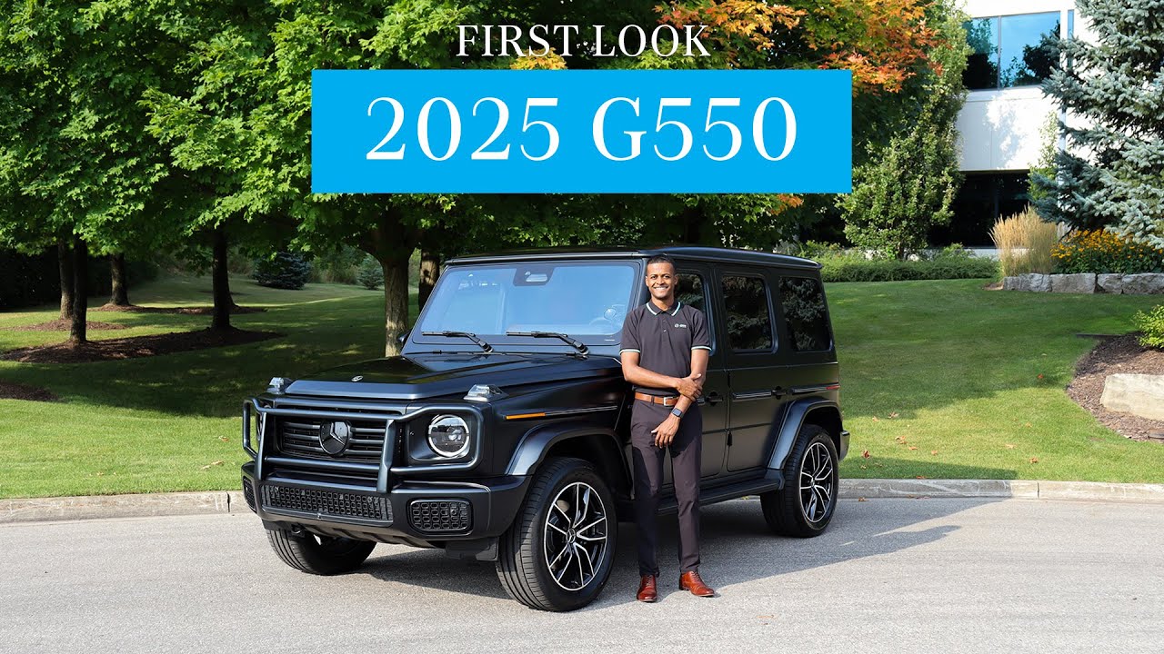 Check out the all-new 2025 Mercedes G550 | In-Depth Review & Drive ...