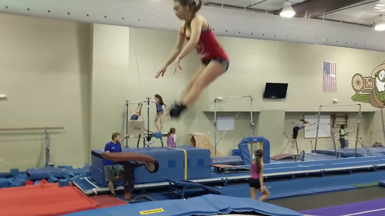 Pike Jump with Proper Arms - YouTube