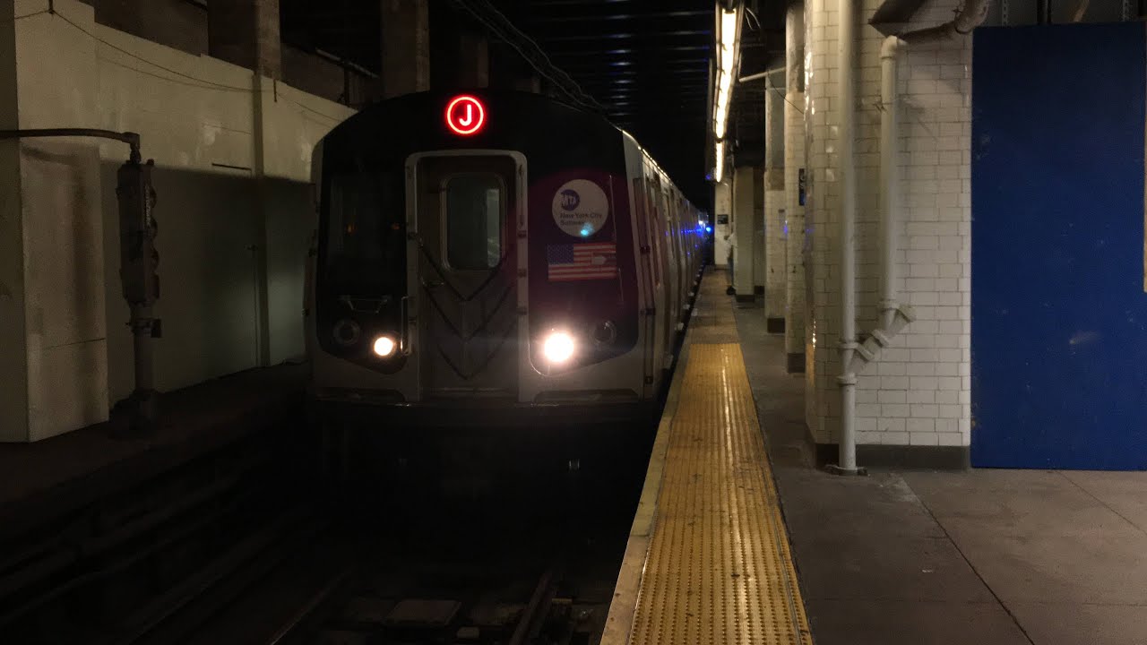 MTA Subways: R143 (J) - YouTube