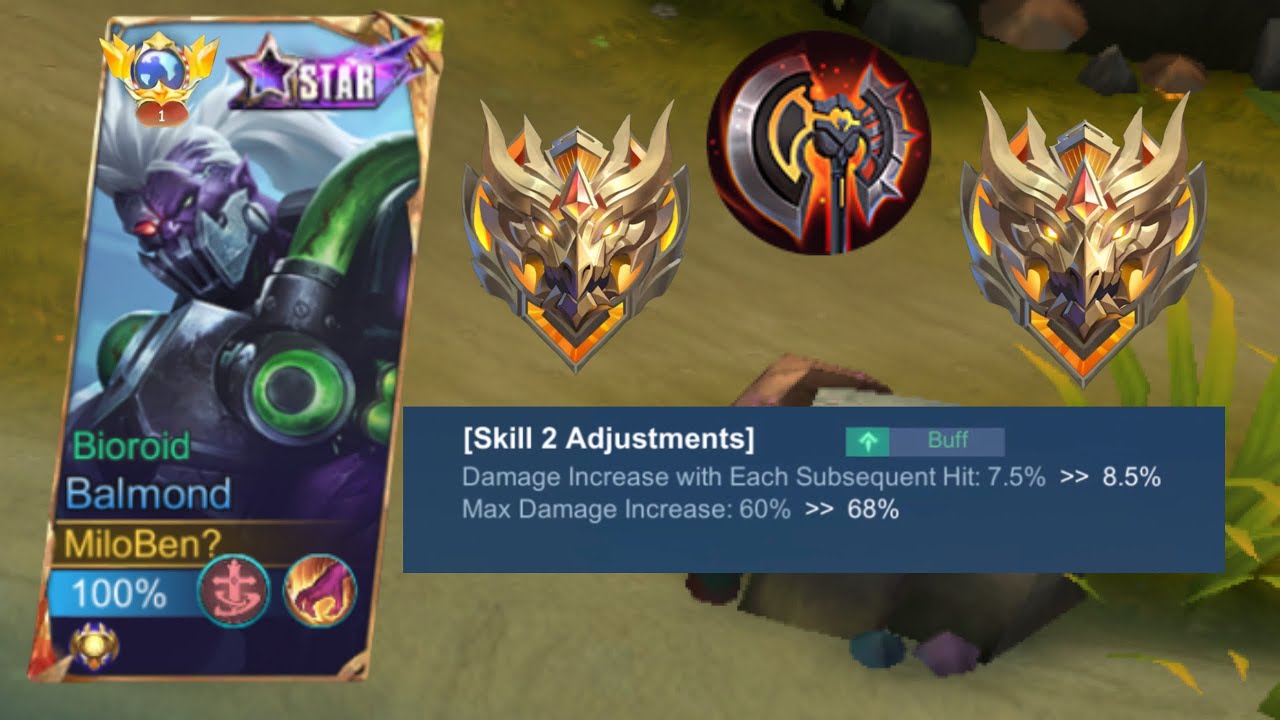 Balmond “ War Axe + Sky Piecer + Second Skill Adjustments “ 🔥 Balmond ...