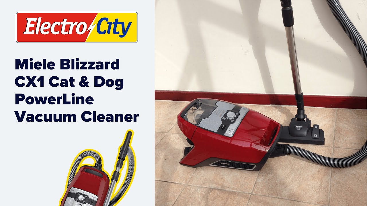 Miele Blizzard CX1 Cat & Dog Vacuum Cleaner - YouTube
