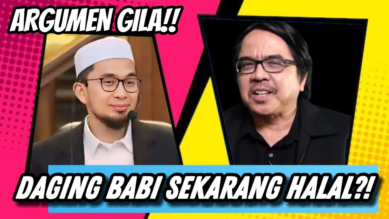 Adu Argumen: Ade Armando vs Ustadz Adi Hidayat | Daging Babi: Masihkah ...