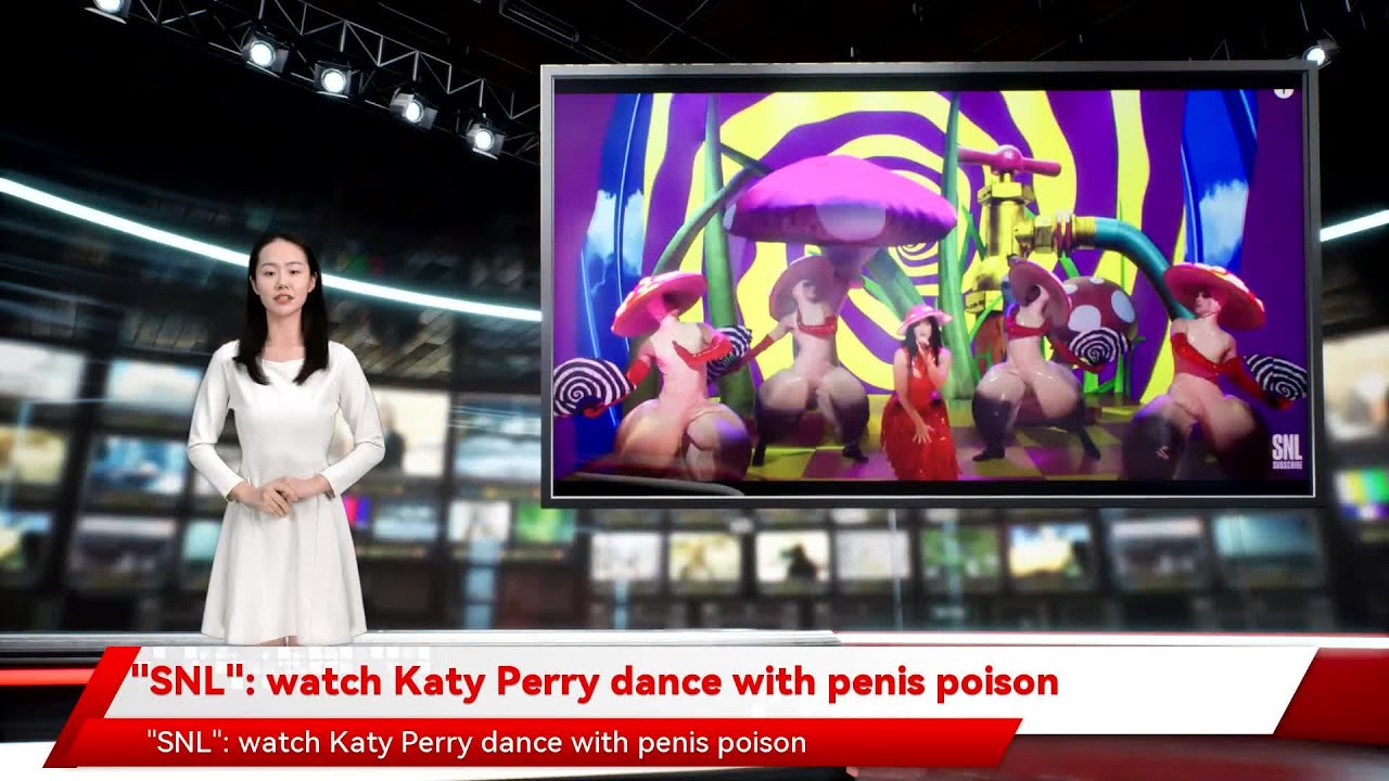 "SNL": watch Katy Perry dance with penis poison - YouTube