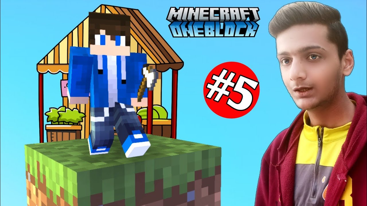 Creat Simple MARKET in Minecraft Oneblock Gameplay #5 - YouTube