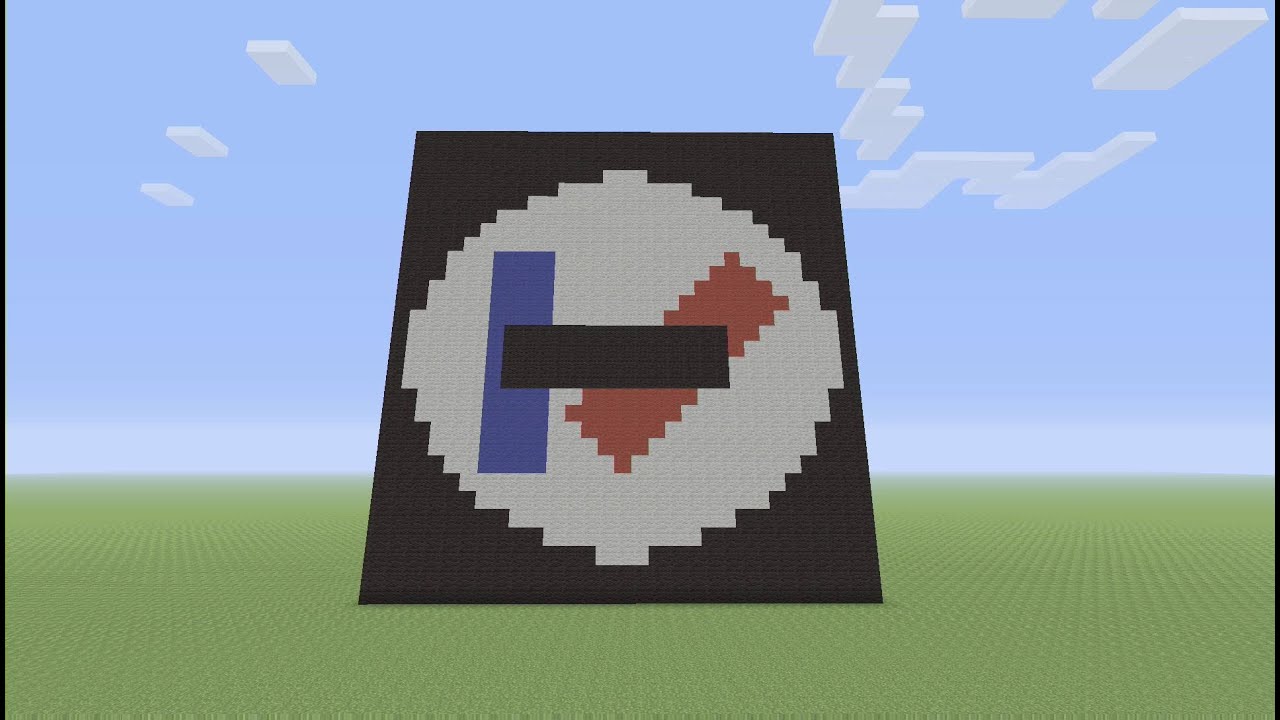Twenty One Pilots Logo On Minecraft (Timelapse) - YouTube