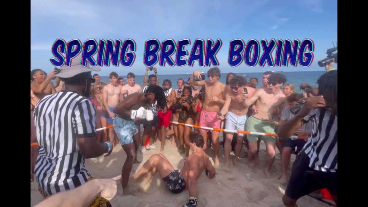 Spring Break Boxing Matches - YouTube