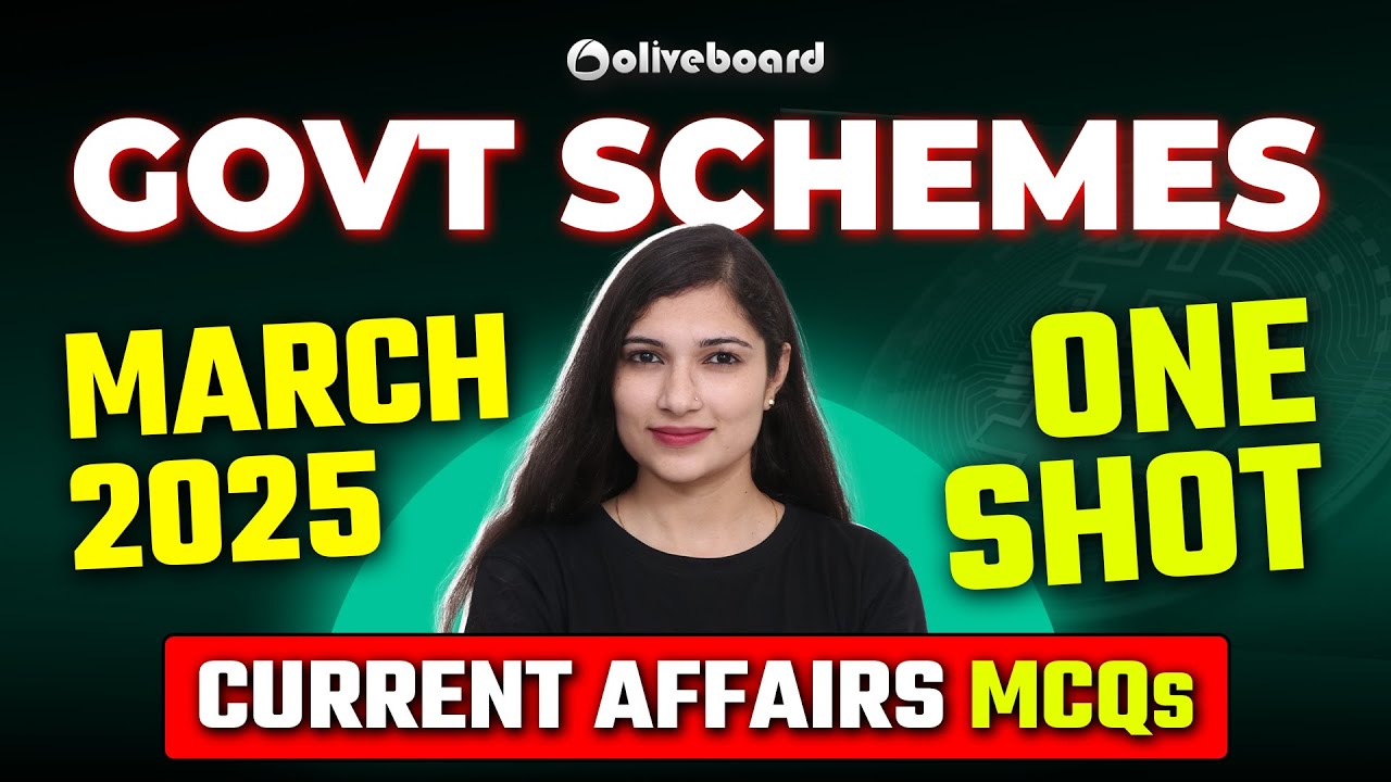 March 2025 | GOVT SCHEMES | ONE SHOT | CURRENT AFFAIRS MCQs | Sheetal Ma’am - YouTube
