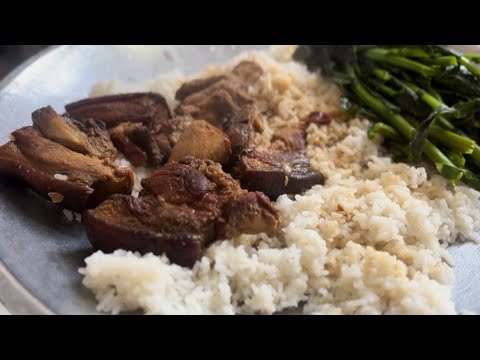 Fresh pork with axone Sumi Naga style - YouTube
