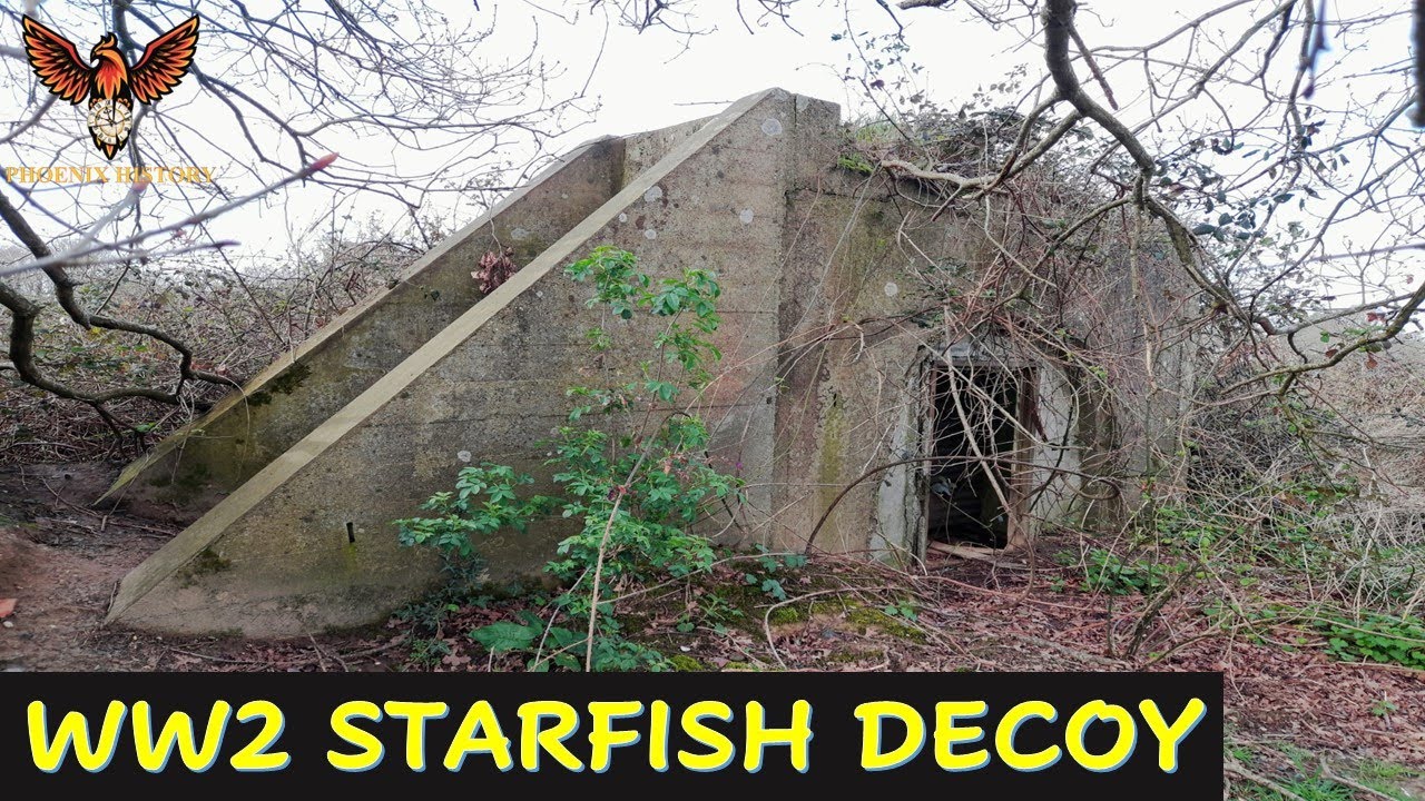 WW2 Starfish Control Bunker - YouTube