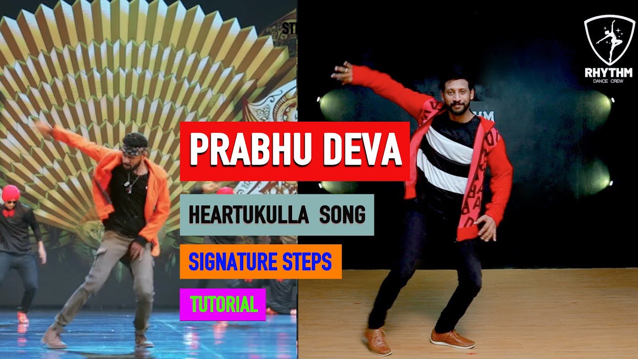 Heartukulla Signature Step Tutorial | Prabhu Deva, Hansika | Dance Tutorial | Rhythmdancecrew ...