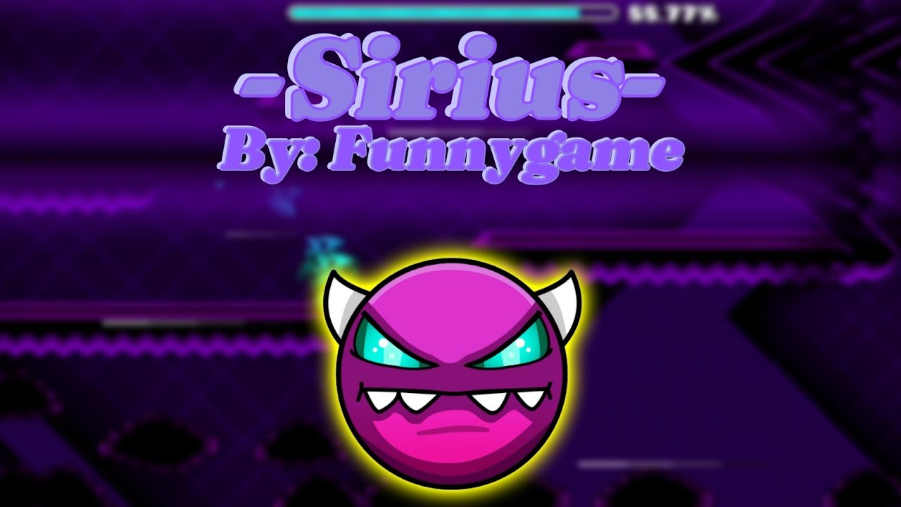 Geometry Dash 2.2 | -Sirius- by Funnygame (Medium Demon) | GDdieny ...
