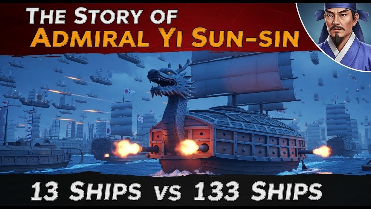 The Story of Admiral Yi Sun-sin: 13 Ships vs 133: The Impossible Battle ...