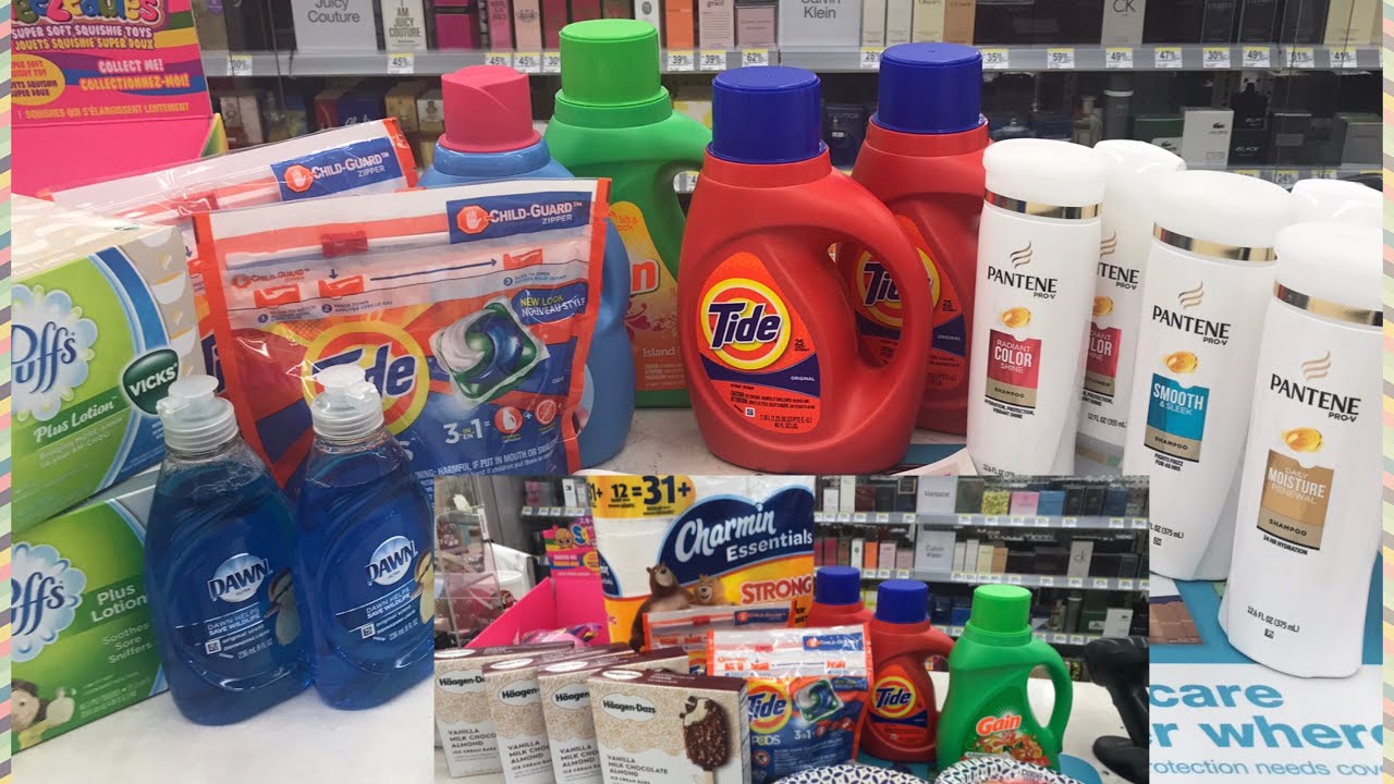 Walgreens and My crazy P&G Deal 7/1 - YouTube