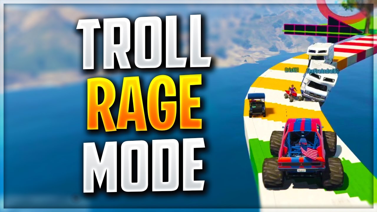 TROLL RAGE MODE pe GTA5 FACE TO FACE! - YouTube