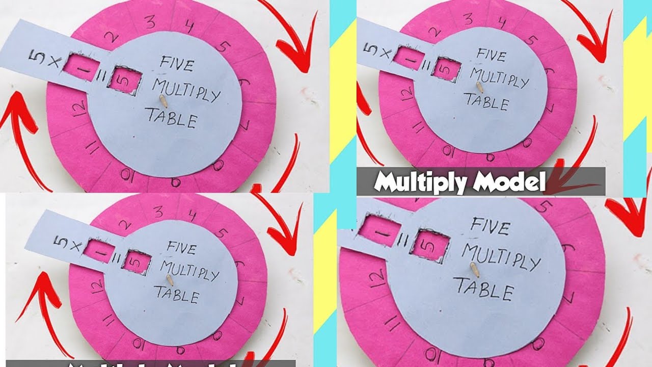 Maths TLM at primary level//esy to make home made DIY tlm..#diy - YouTube