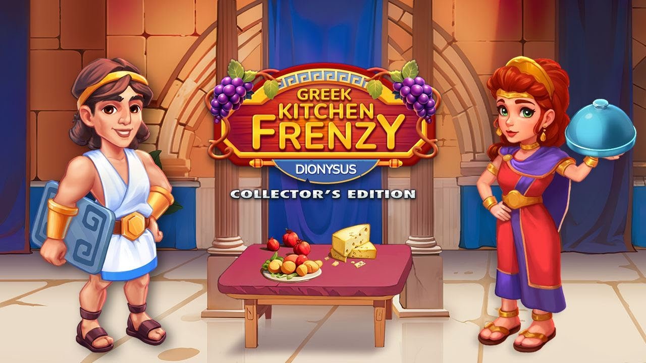Greek Kitchen Frenzy: Dionysus Collector's Edition | Time Management ...