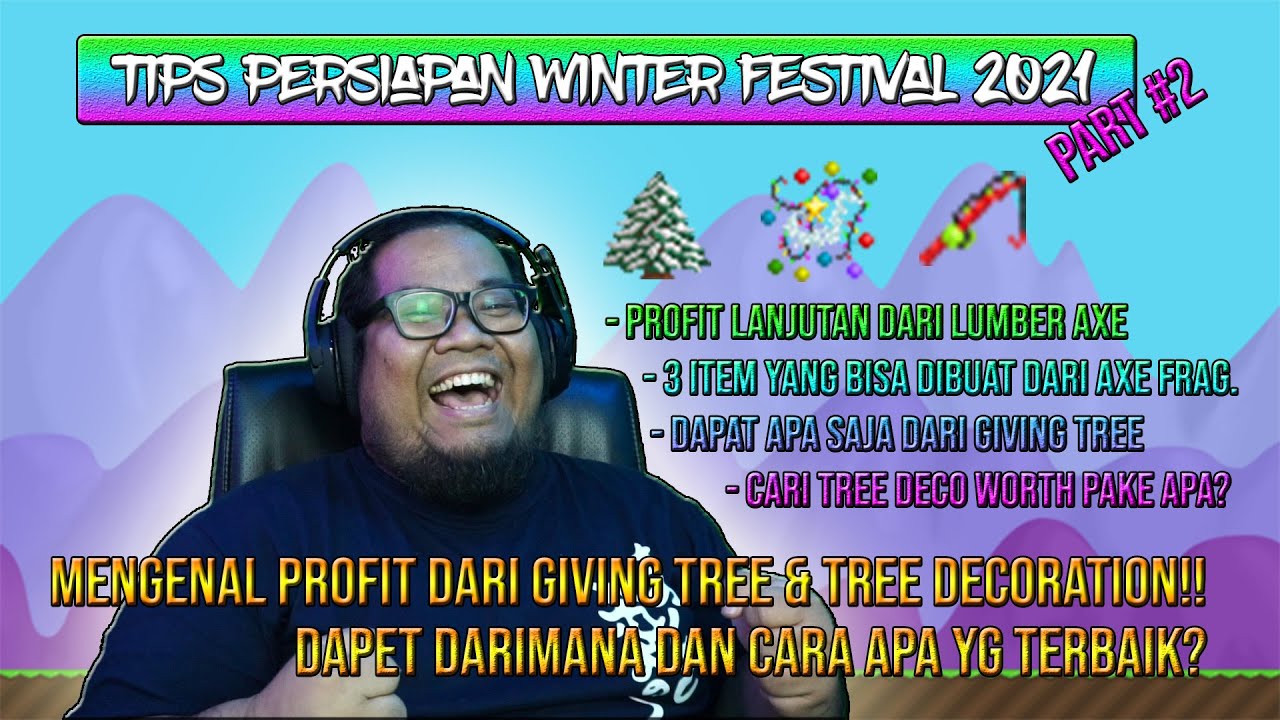 Tips Persiapan Winter Festival 2021 #2 Apa profitnya Tree Decoration ...