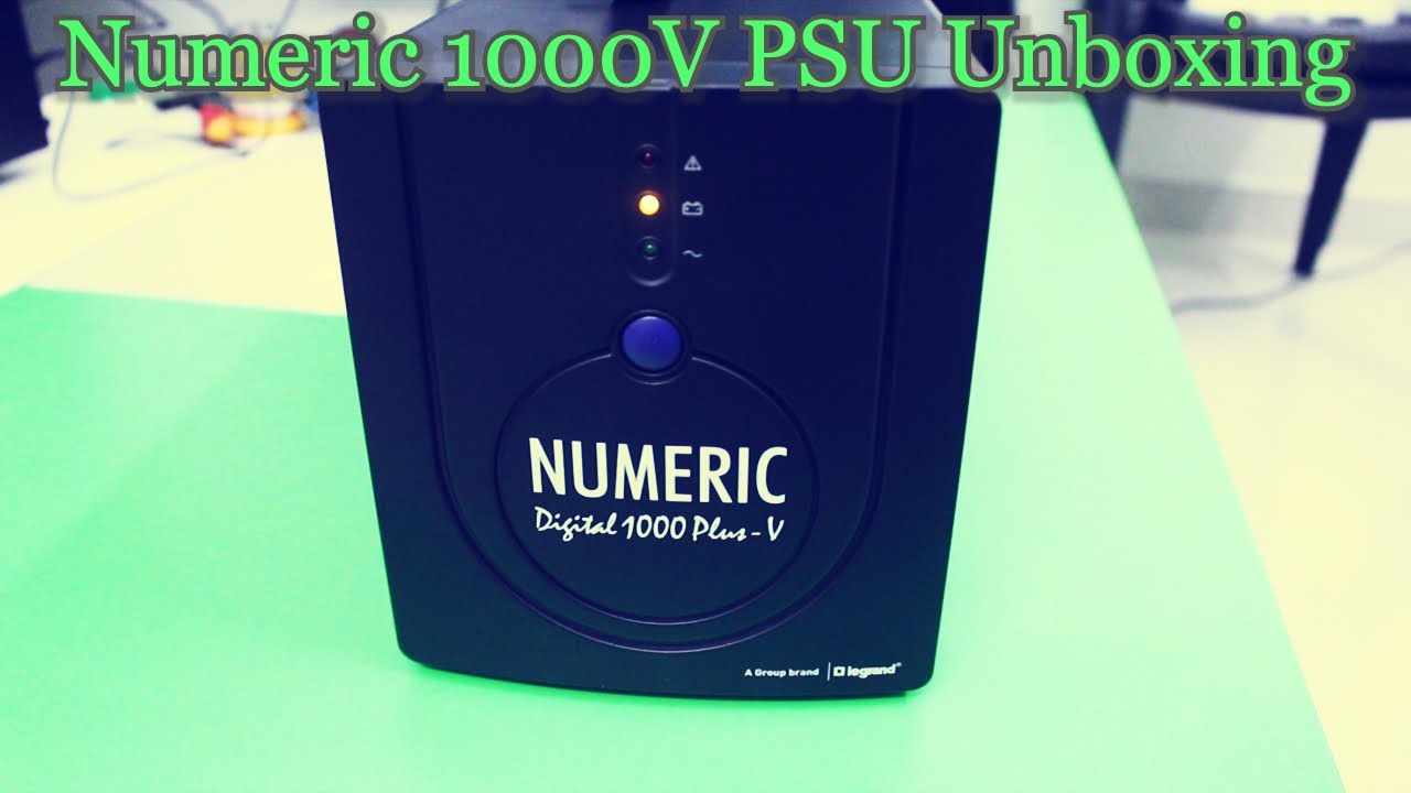 Numeric Digital 1000 PLUS V Unboxing - YouTube