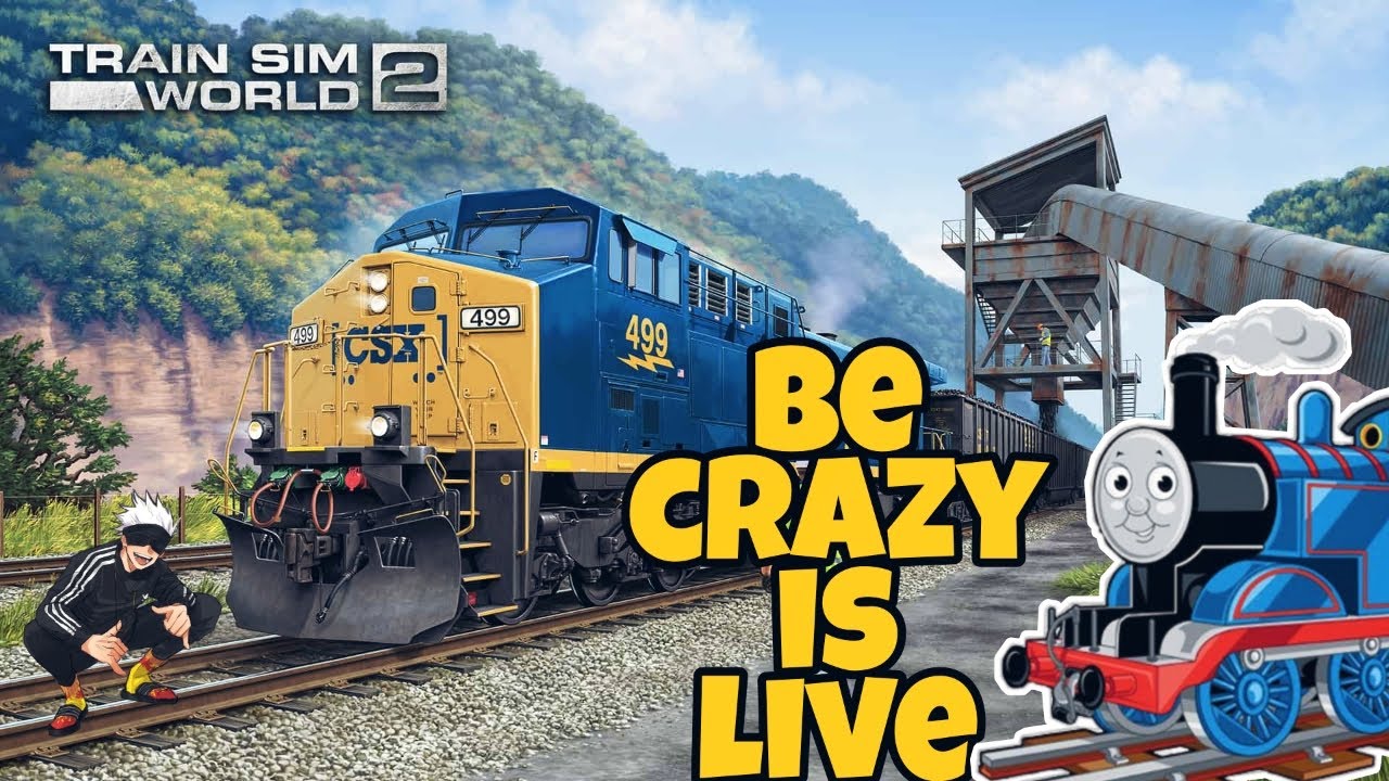 Welcome To Crazy Express🛑 | Train sim world 2 Livestream | #facecam # ...