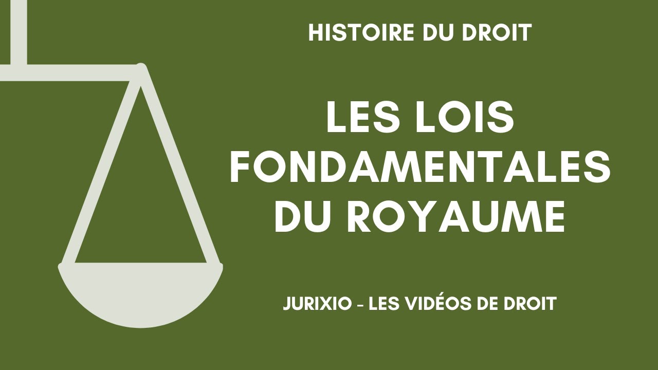 Les lois fondamentales du royaume - YouTube