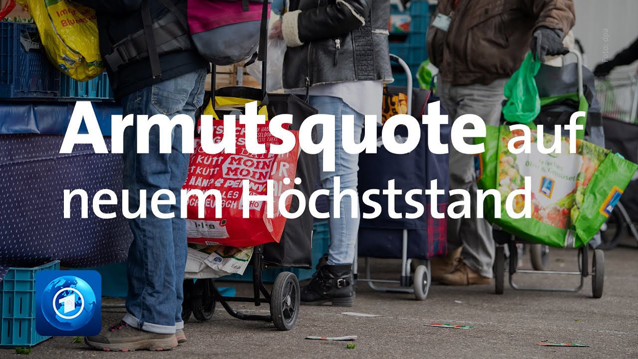 13,4 Millionen Menschen in Deutschland leben in Armut - YouTube