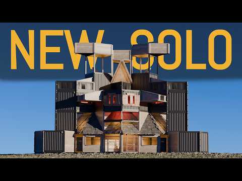HIDEOUT - NEW Cosy & Efficient SOLO/DUO Base Design | OP TURRETS | RUST 2026
