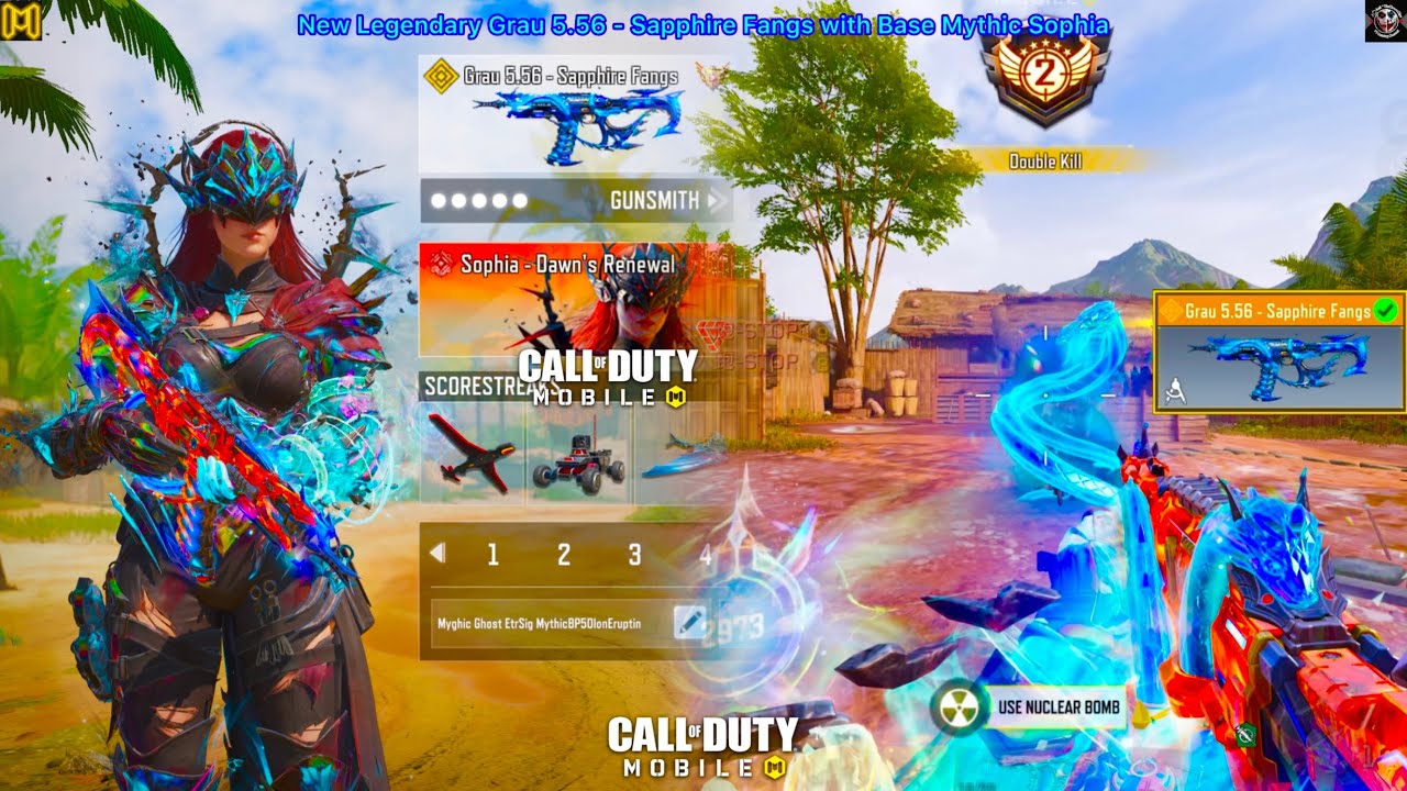 *New* Legendary Grau 5.56 - Sapphire Fangs looks amazing with Mythic ...