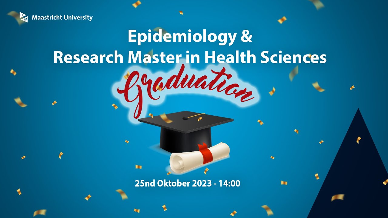 Diploma uitreiking Epidemiology and Research Master in Health Sciences ...