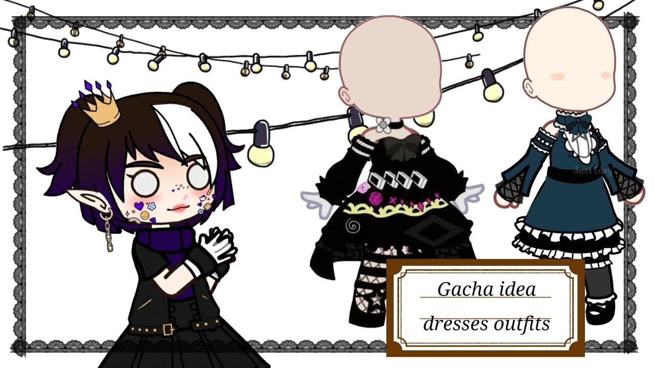 Outfits ideas for gacha club dresses and gacha nox - YouTube