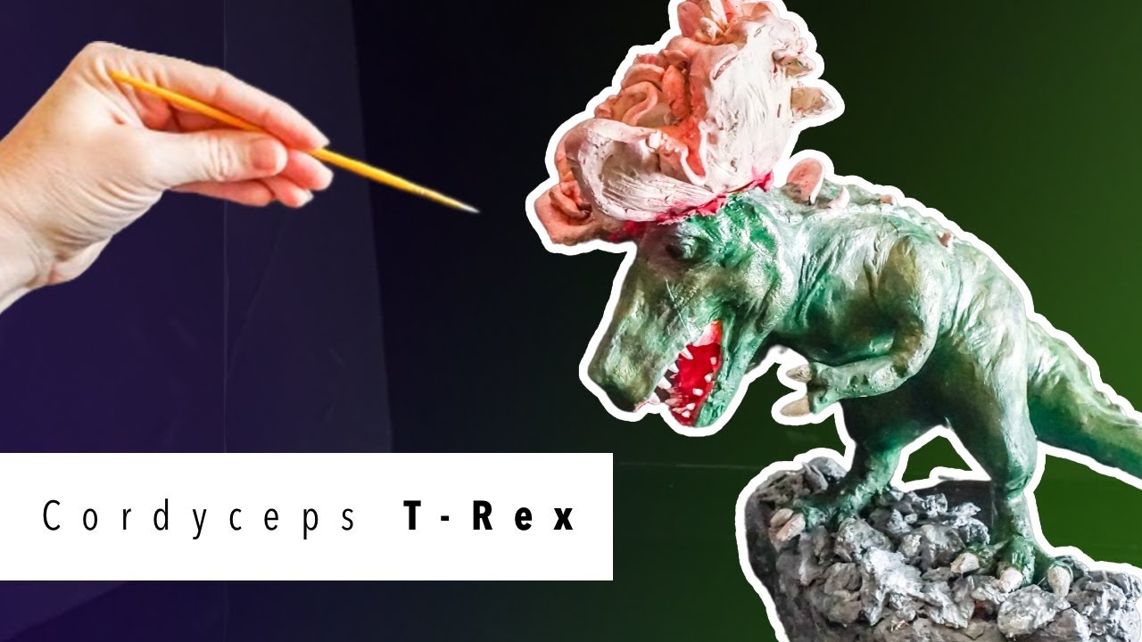 Cordyceps T-Rex (Not-A-Zombie T-Rex) | Nerdy Craft - YouTube