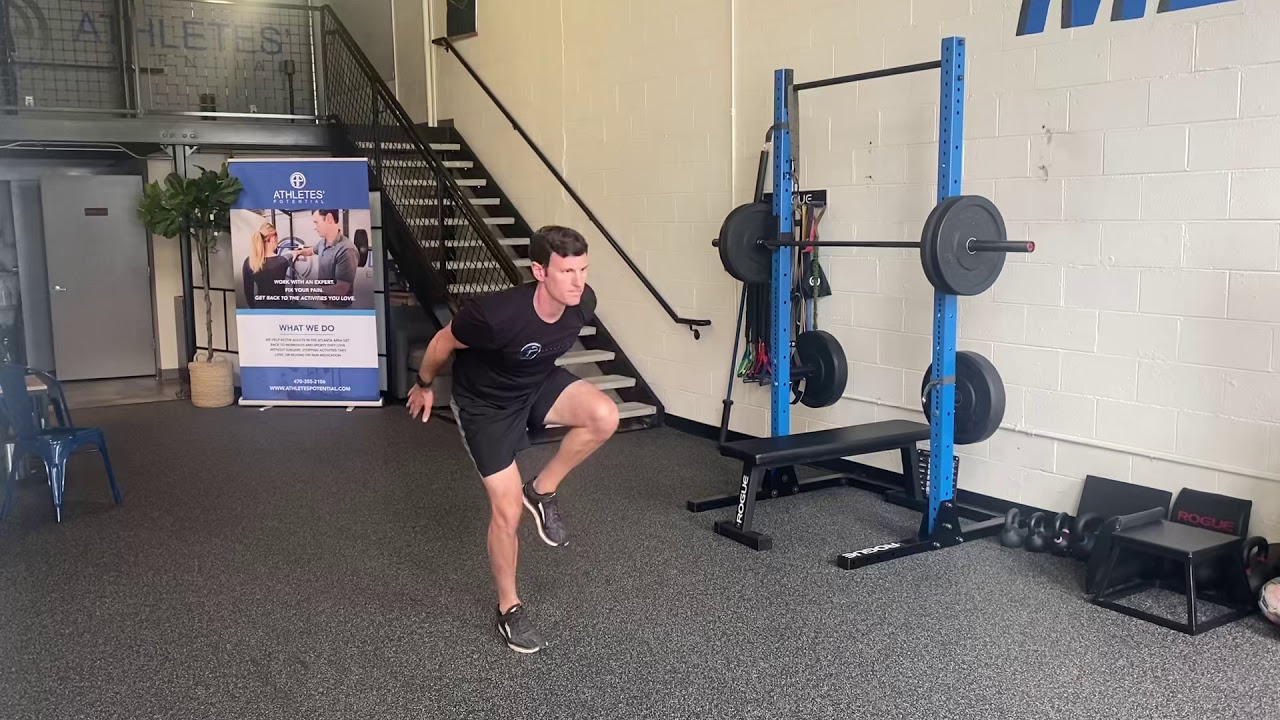 Single Leg Snap Down - YouTube