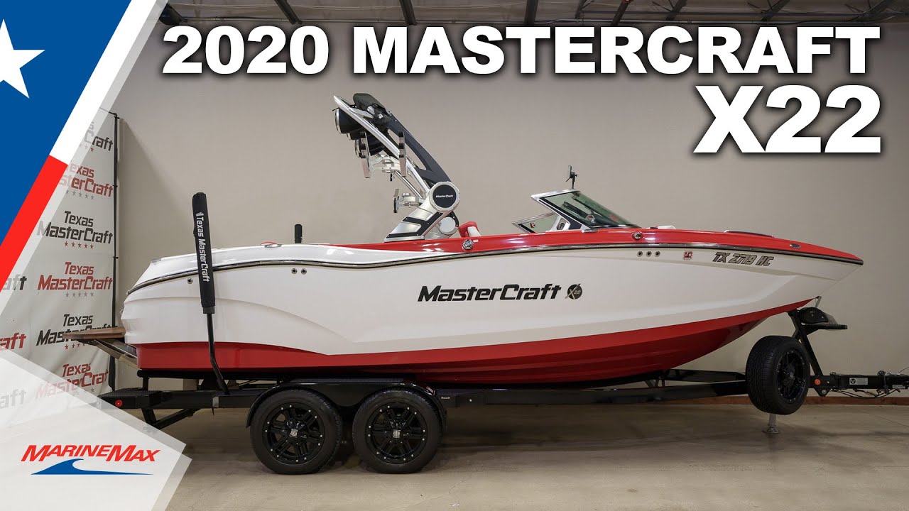 2020 MasterCraft X22 | MarineMax Texas MasterCraft - YouTube