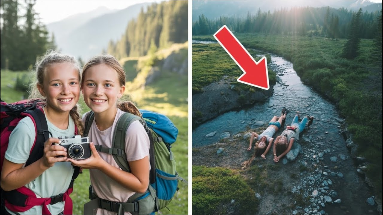 Twin sisters vanished in the woods — what the drone found 11 months ...