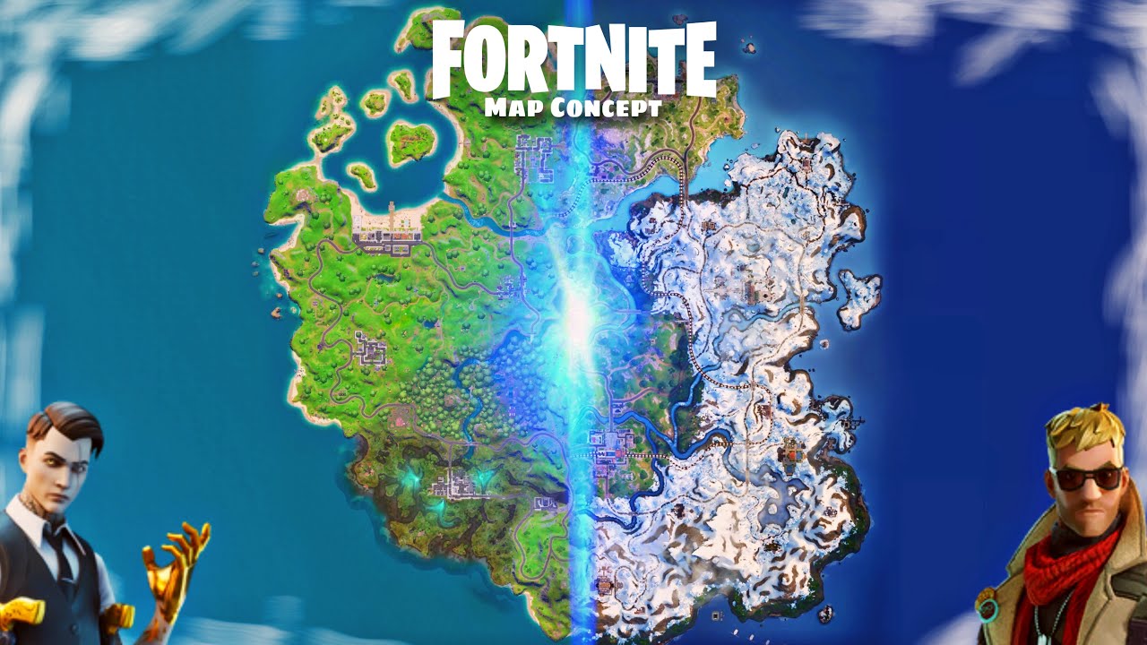 Fortnite Map Concept - Chapter 5 Combined With Chapter 2! - YouTube