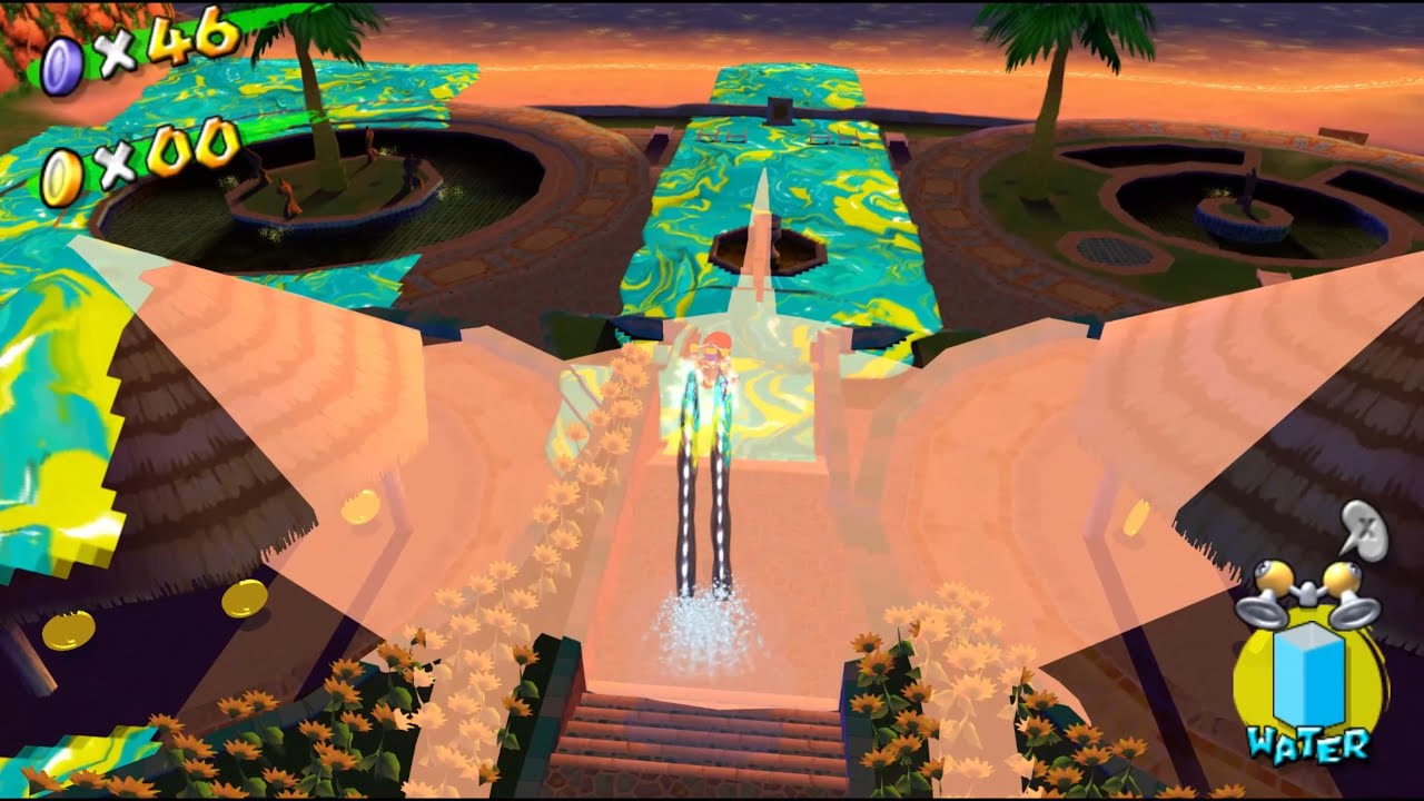 "THE MANTA STORM" 💎SUPER MARIO SUNSHINE💎 (2002) NINTENDO EAD (JAP ...