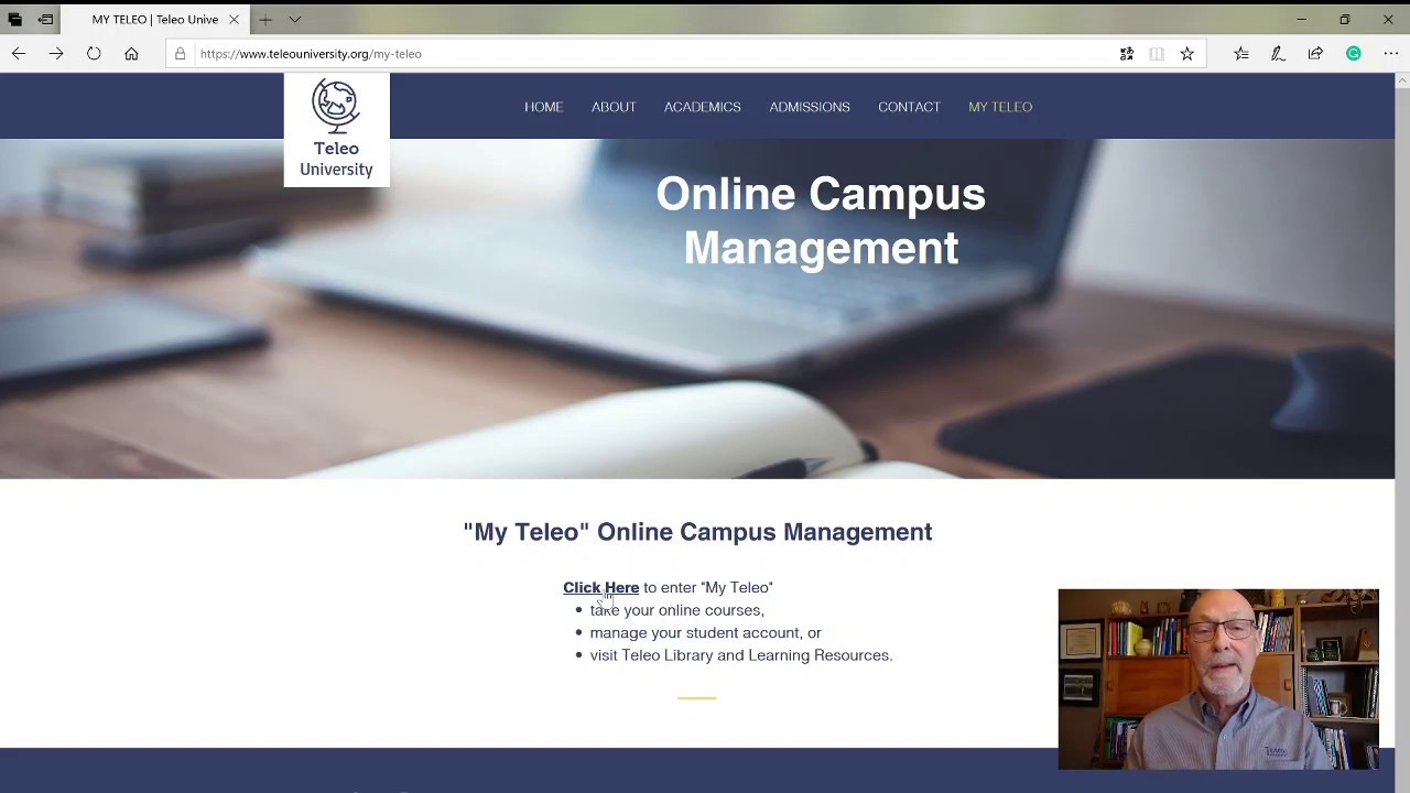 My Teleo Student Log-in - YouTube