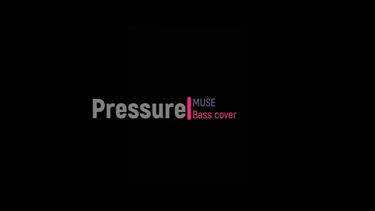 Pressure - Muse / Bass cover / Fuzz pedal - YouTube