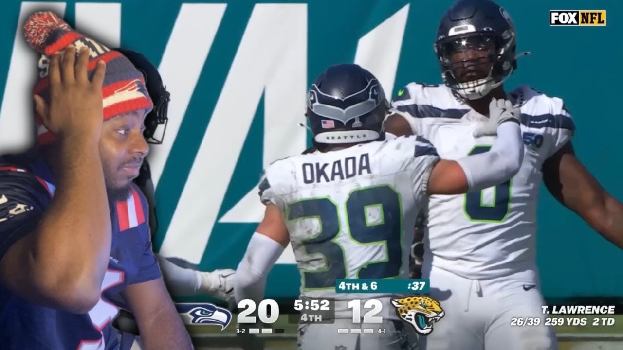 JSN BALLING.. Seattle Seahawks vs Jacksonville Jaguars Game Highlights ...
