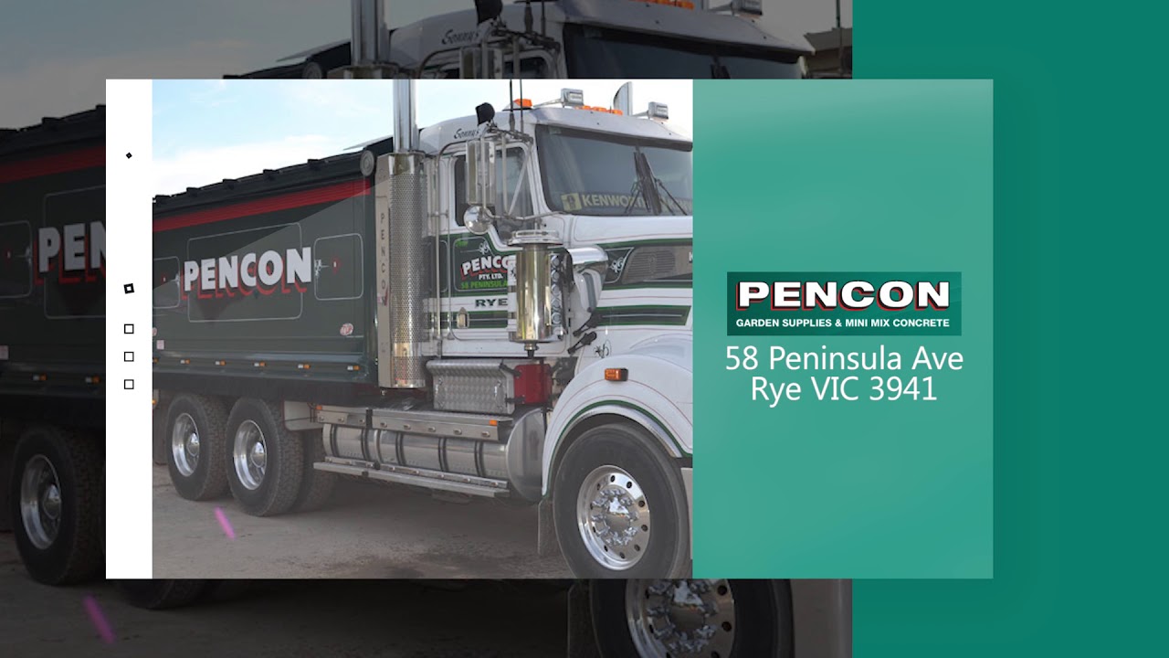 Pencon Mini Mix Concrete & Garden Supplies - YouTube