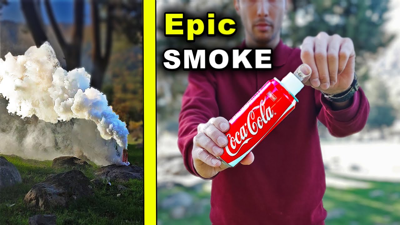 I Turned Coca-Cola Into Smoke! | DIY White Smoke - YouTube
