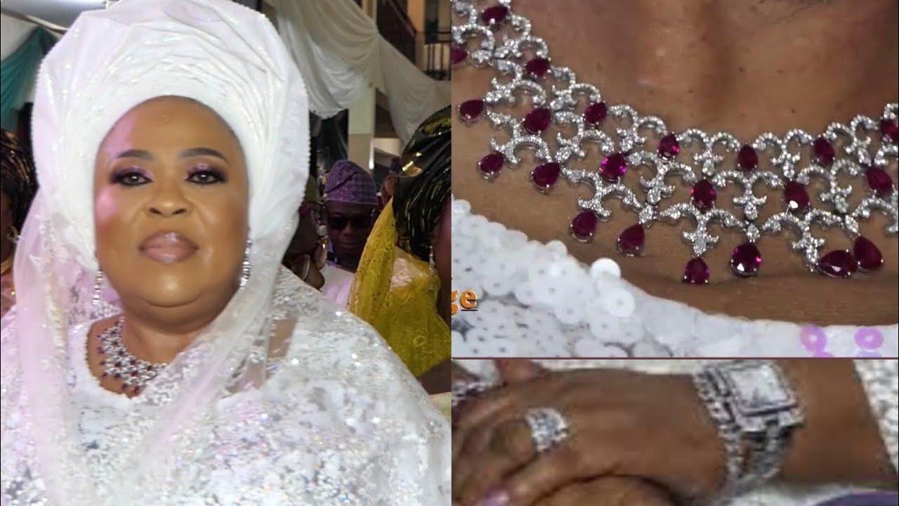 CHECK OUT MILLION DOLLARS DIAMOND CHIEF MRS ADUNNI RISIKAT ADESOYE ROCK ...