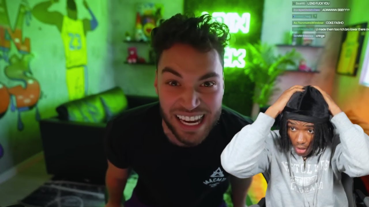 HE ACTING DIFFERENT!! Reacting to Why Adin Ross is Retiring From ...