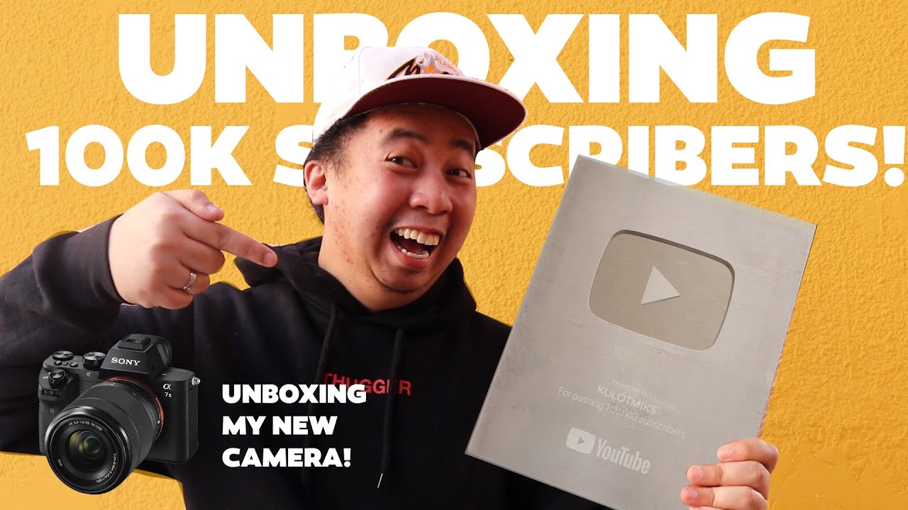 HAPPY 100K SUBSCRIBERS ( UNBOXING MY NEW CAMERA) - YouTube