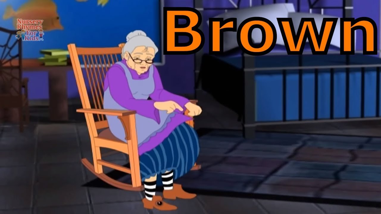 Brown Song For Children | Learn Colors With Brown Colour Song | Funny ...