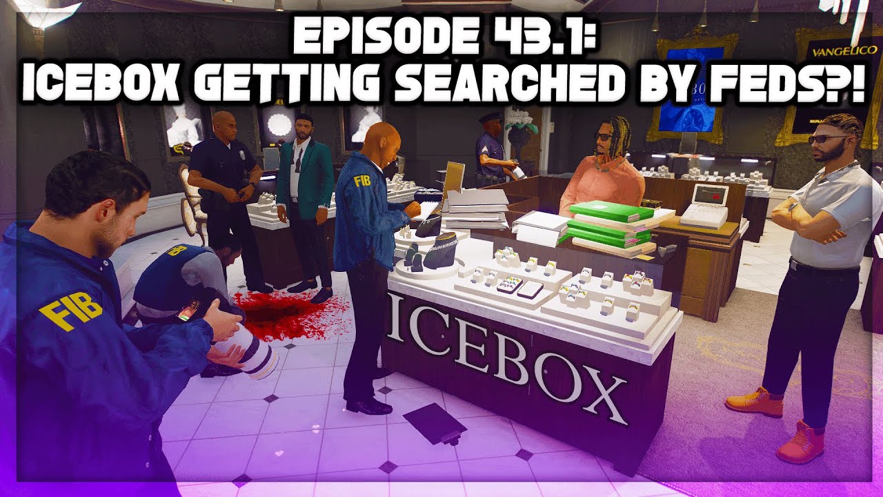 Episode 43.1: ICEBOX Getting Searched By The Feds?! | GTA 5 RP ...