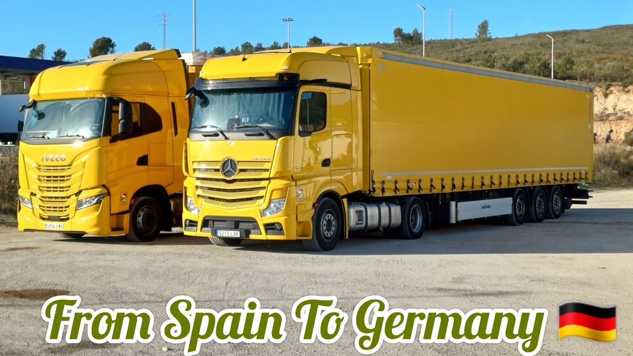 Travelling From Spain To Germany 🇩🇪 - YouTube