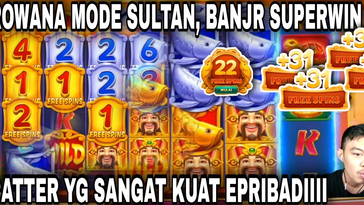 INI SIH SUPERWIN TIADA HENTI NAMANYA | SCATTER TERKUAT DIBUMI ADA DI SL0T AROWANA | LIVE SETIAP ...