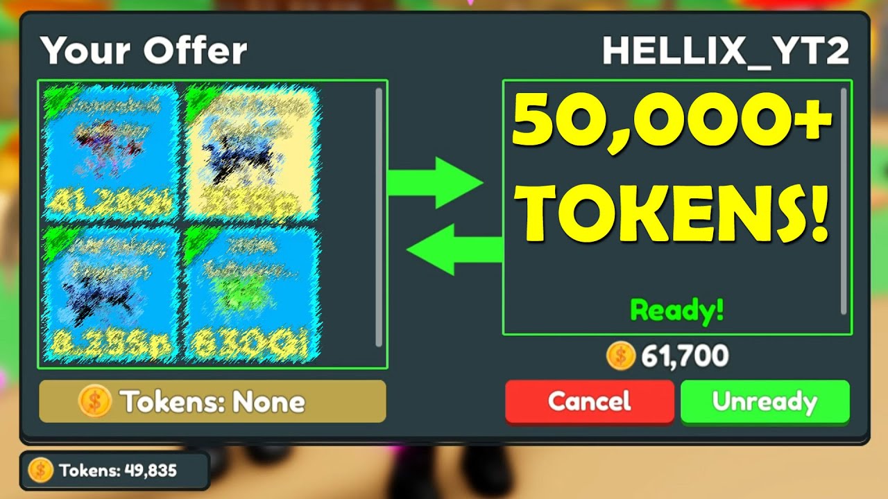 I SOLD ALL MY SECRET PETS FOR 50,000+ TOKENS in Clicker Simulator ...