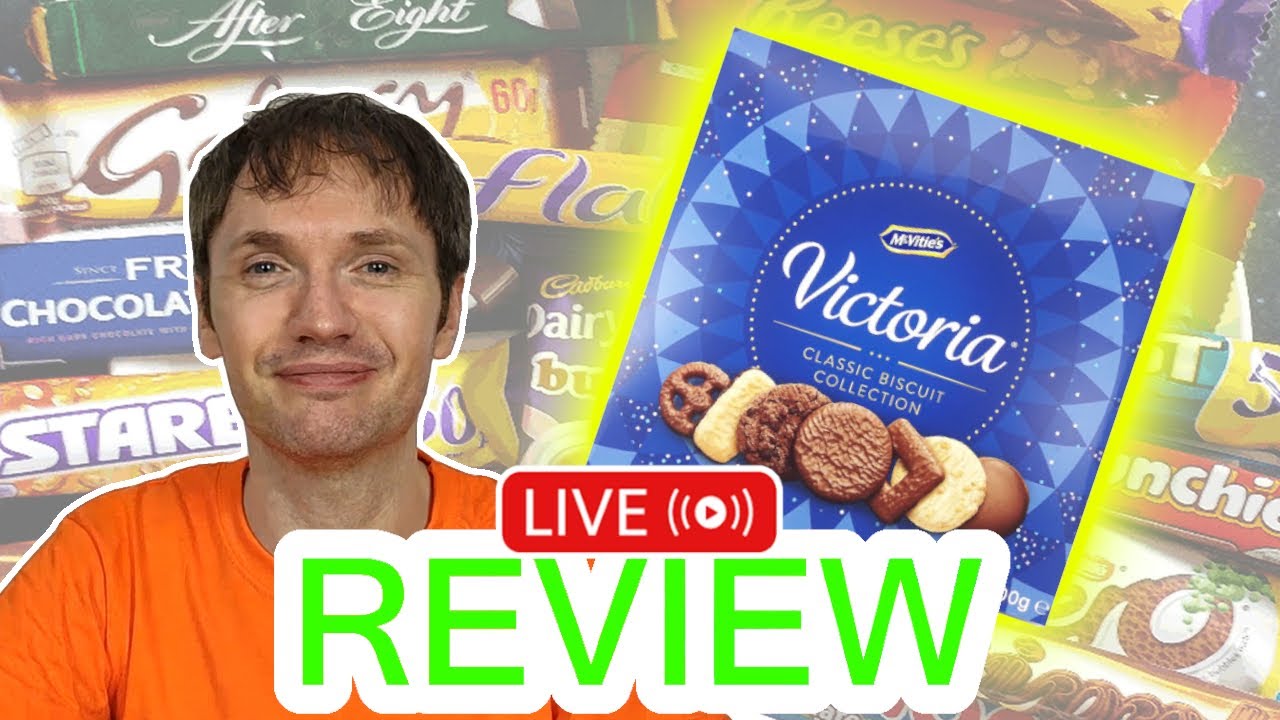 McVitie's Victoria Biscuit Selection Review - LIVE - YouTube