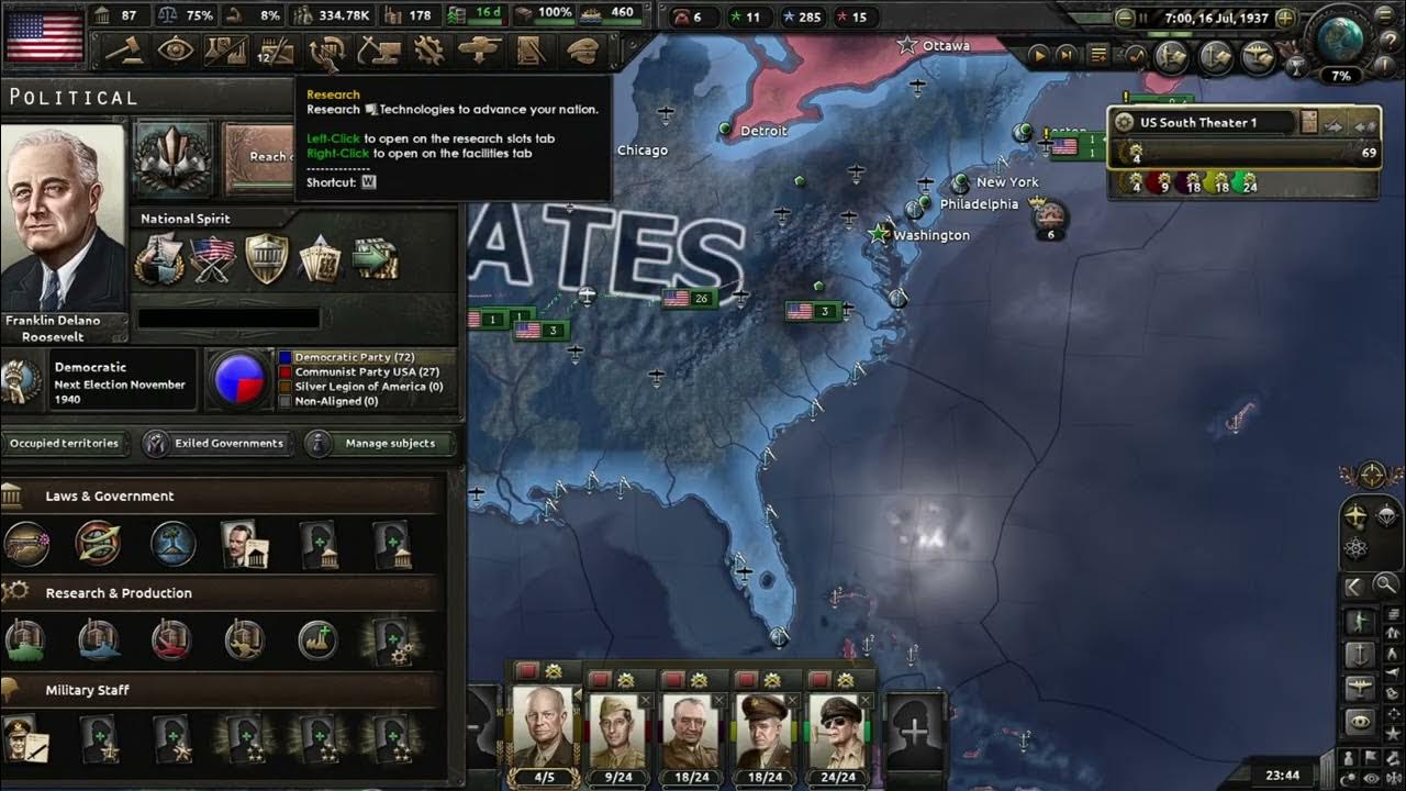 The Civil War Approaches: Pt2 (USA Communist Run: Pt13) - Northstar ...